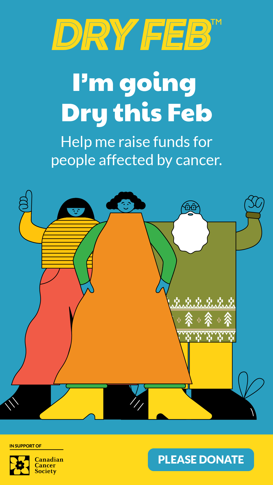 Dry Feb - Social Media Images